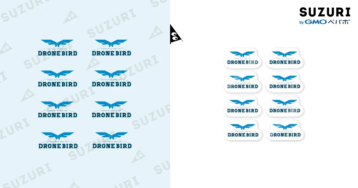 DRONEBIRD（S） / ntLabのステッカー通販 ∞ SUZURI（スズリ）