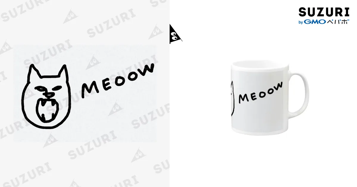 ミャオーキャット / NEKO ART ( NATO_ART )のマグカップ通販 ∞ SUZURI（スズリ）