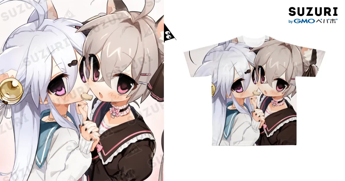 ゆりねこ / KMNKのフルグラフィックTシャツ通販 ∞ SUZURI（スズリ）