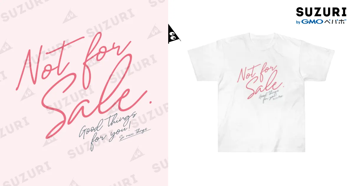 Not for sale│PINK / so nice Things. ( snTh )のヘビーウェイトTシャツ通販 ∞ SUZURI（スズリ）