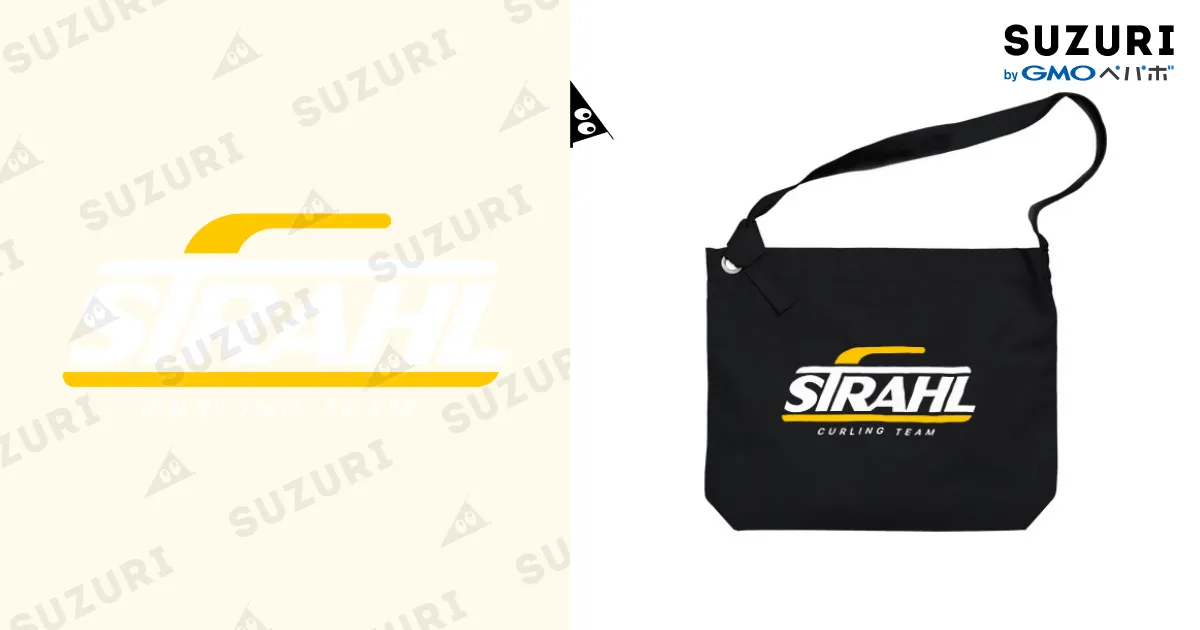 STRAHLブラック / STRAHLオフィシャルグッズストア ( strahl-curling )のビッグショルダーバッグ通販 ∞ ...