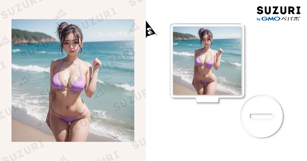 K-POPアイドル AIグラビア 214 / AI美女チャンネル ( AIbijyoCH )のアクリルスタンド通販 ∞ SUZURI（スズリ）