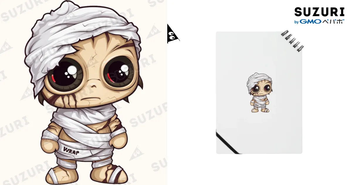 Wrapped Wonders Halloween Collection: Mummy #07 / NeoNestのノート通販 ∞ ...