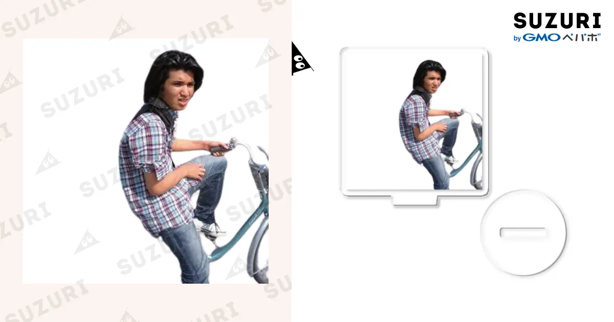 自転車野郎スタンド / Dr-Eishuのアクリルスタンド通販 ∞ SUZURI（スズリ）
