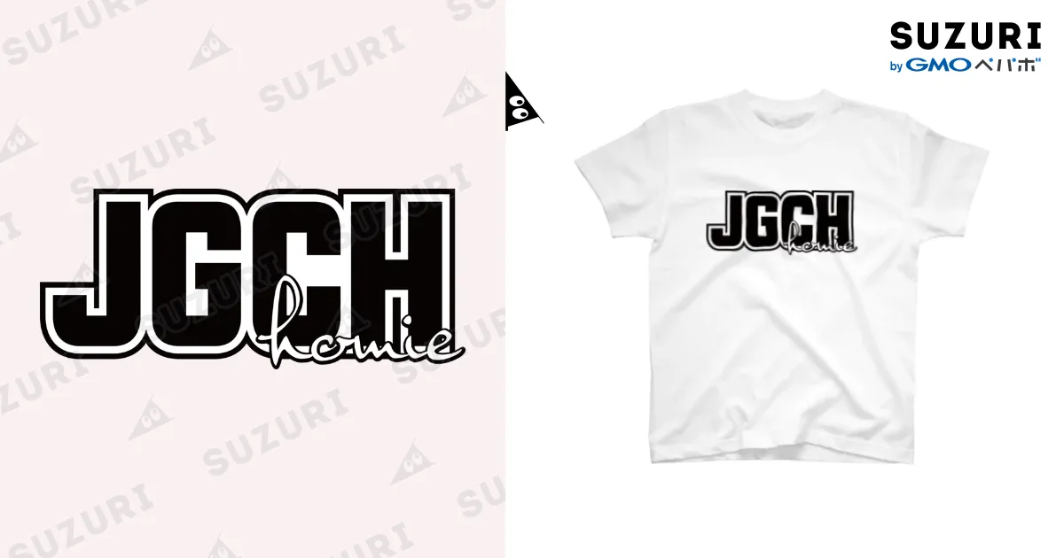 JGCH / ジゲイム_JGCH ( JiGame_JGCH )のスタンダードTシャツ通販 ∞ SUZURI（スズリ）