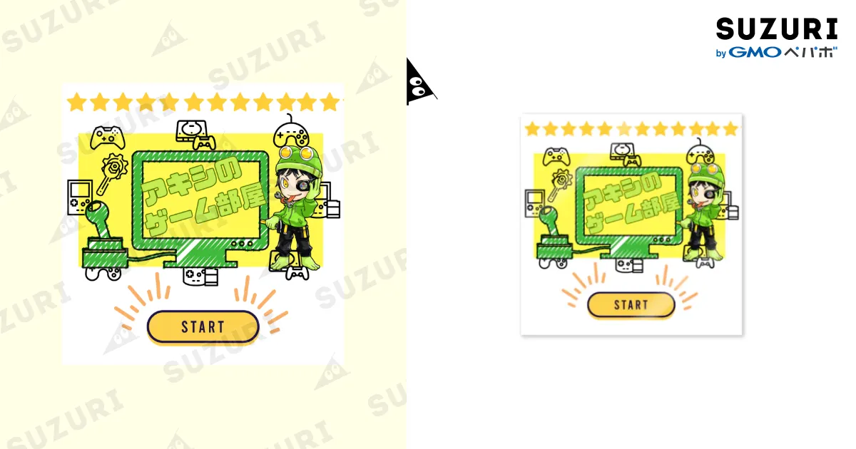 AKISI's game room ステッカー / アキシのゲーム部屋 公式ショップ ( akisi )のステッカー通販 ∞ SUZURI（スズリ）