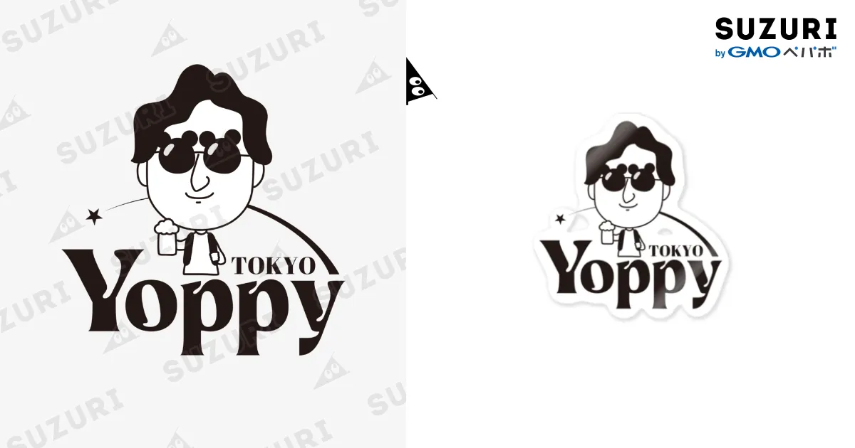 TOKYO YOPPY公式アイテム / TOKYO YOPPY公式ショップ suzuri支店 ( yoppy_disney )のステッカー通販 ...