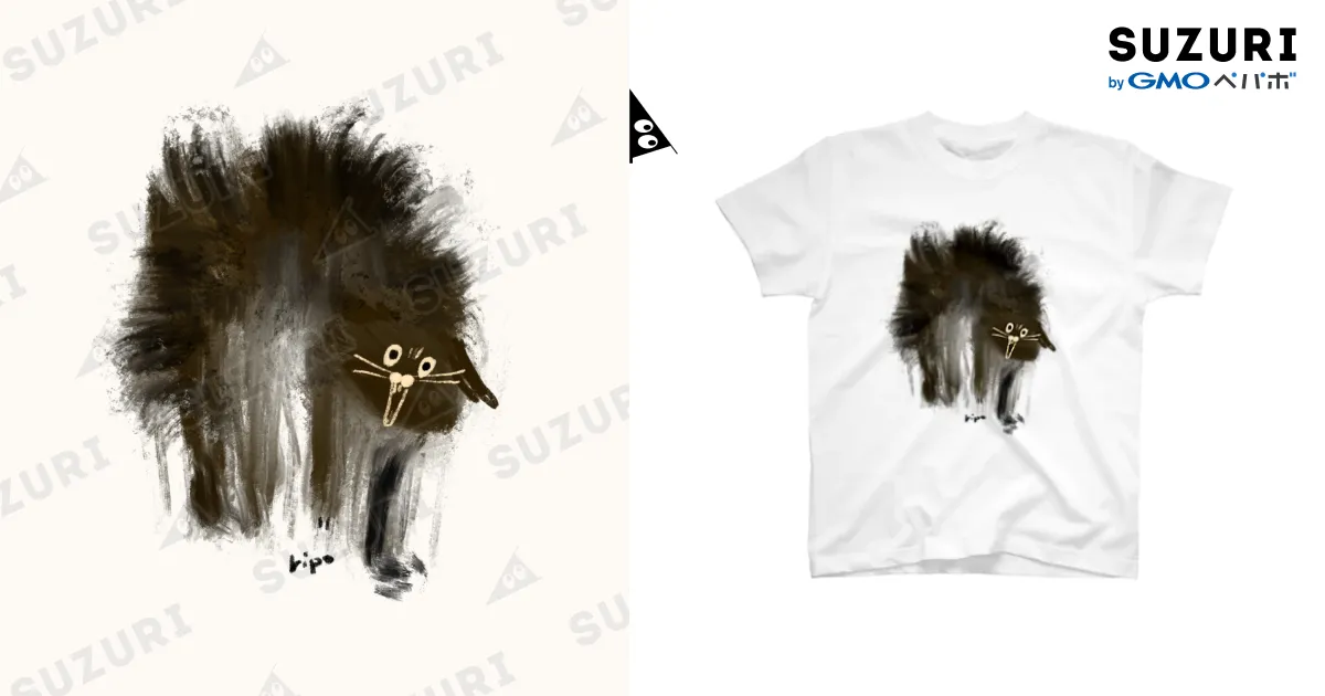 おこねこ / トマス屋 ( Ripo )のスタンダードTシャツ通販 ∞ SUZURI（スズリ）