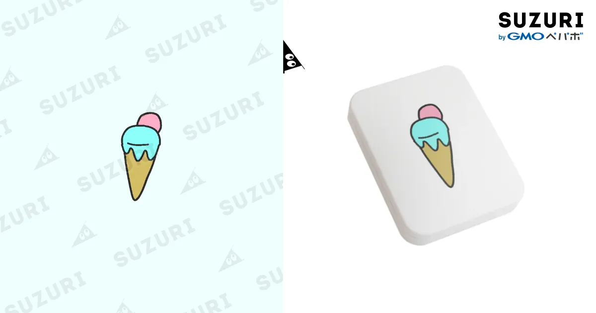 アイスクリーム / Nammy Stdio Japan Design ( nammyy_sjd2025 )のフラット缶ケース通販 ∞ ...