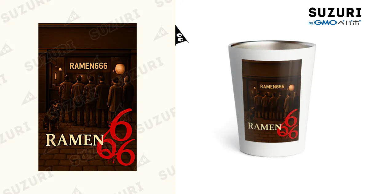 RAMEN666 / jjunのサーモタンブラー通販 ∞ SUZURI（スズリ）