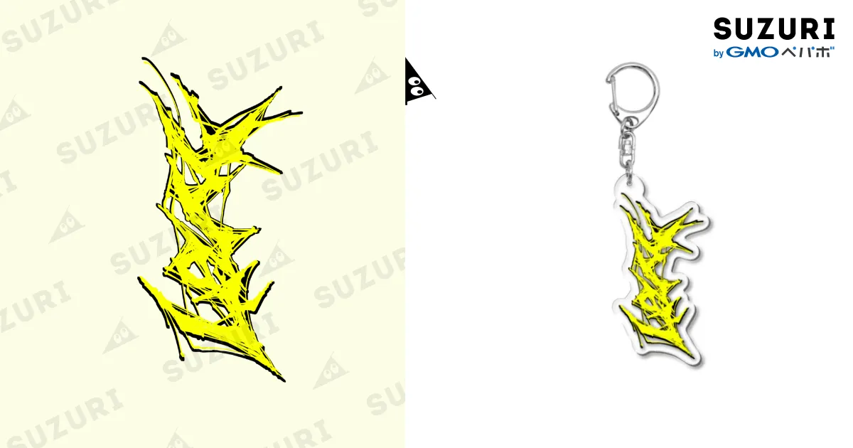 カンクロウロゴキーホルダー / カンクロウのお店 ( Kancrow-Youtube )のアクリルキーホルダー通販 ∞ SUZURI（スズリ）