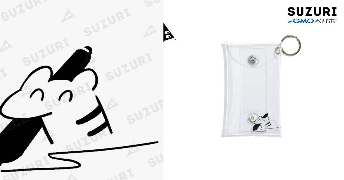 しまうま / Shima_Umaのミニクリアマルチケース通販 ∞ SUZURI（スズリ）