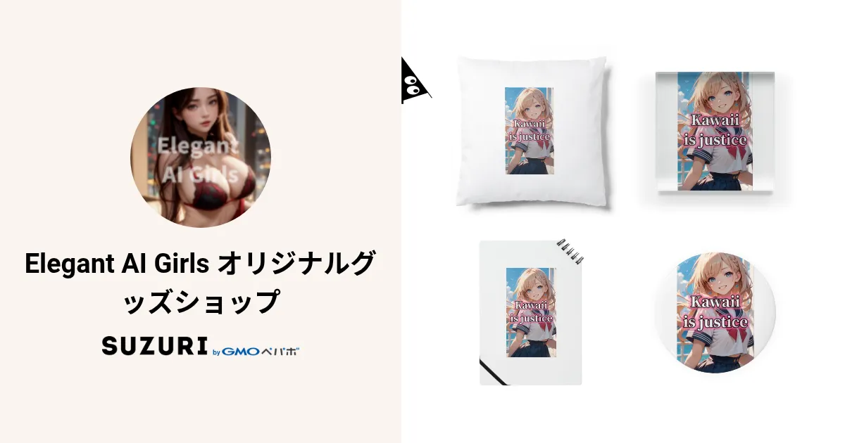 Elegant AI Girls オリジナルグッズショップ ( Elegant_AI_Girls )のオリジナルグッズ・アイテム通販 ∞ SUZURI（スズリ）